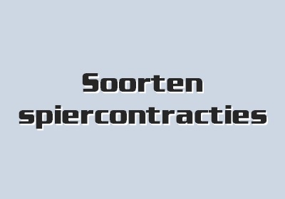 Soorten spiercontracties: concentrisch, excentrisch, en isometrisch ...
