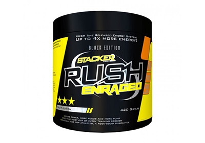 Stacker 2 Rush Enraged (Rush V4) Pre workout - Krachttraining.info