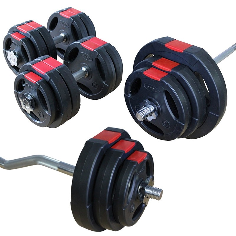 Halterset aanbiedingen - goedkoopste 30mm haltersets - Krachttraining.info
