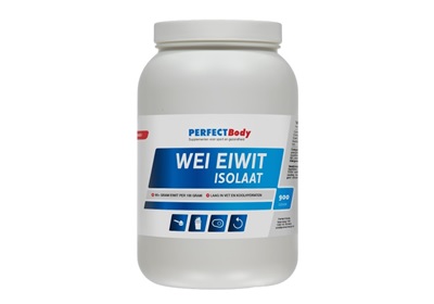 Whey Eiwit Isolaat van Perfect Body - Krachttraining.info